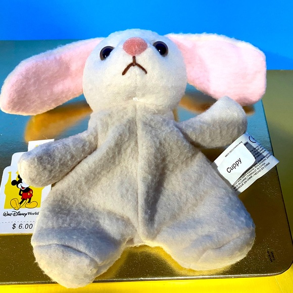 Disney | Toys | Disney Nwt Vintage 99s Collectible Cupppy Bunny Bean ...